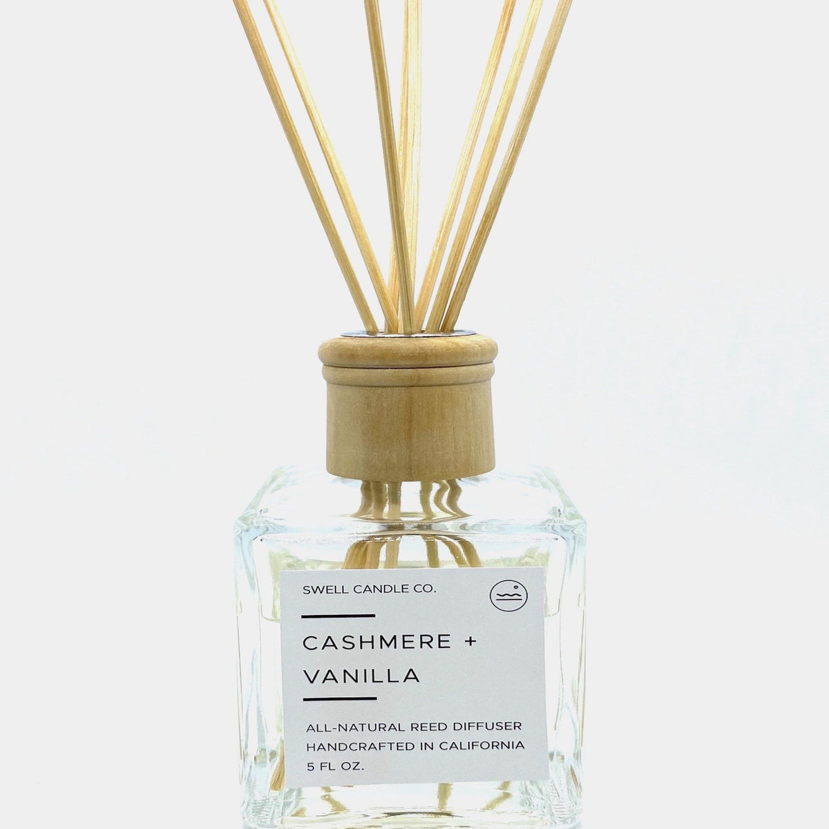 Cashmere + Vanilla Reed Diffuser – Swell Candle Co