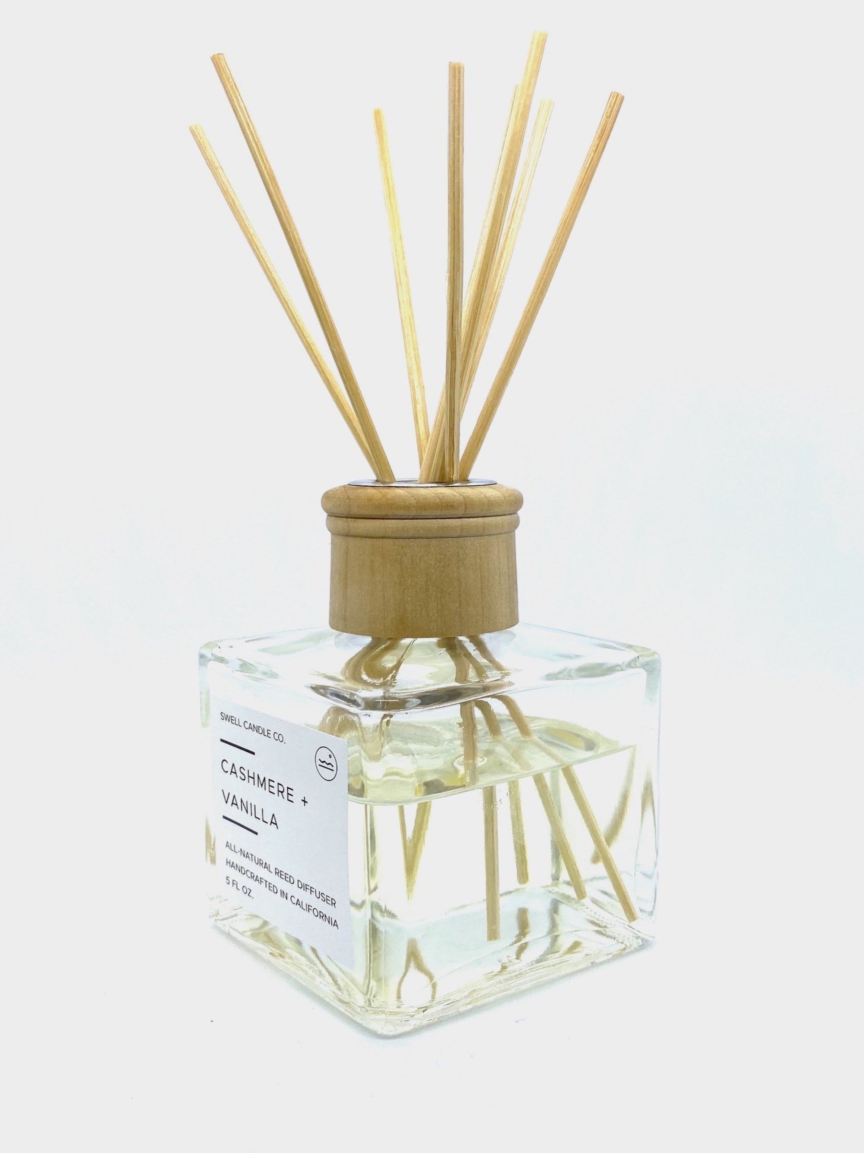 Cashmere + Vanilla Reed Diffuser – Swell Candle Co